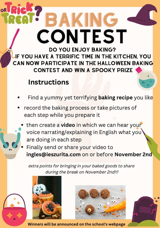 HALLOWEEN BAKING CONTEST – Jzurita